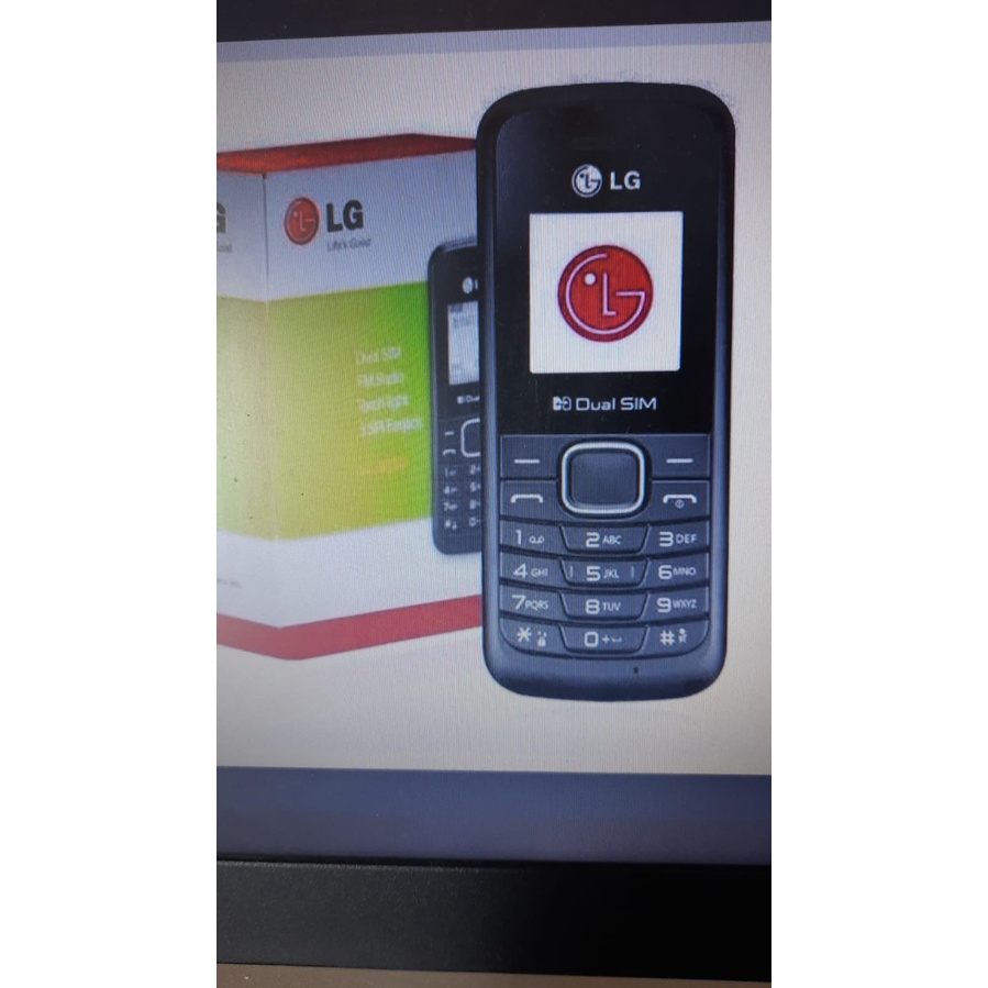 celular LG B220 Dual Sim Tela de 1.45" Radio FM - Preto | Shopee Brasil