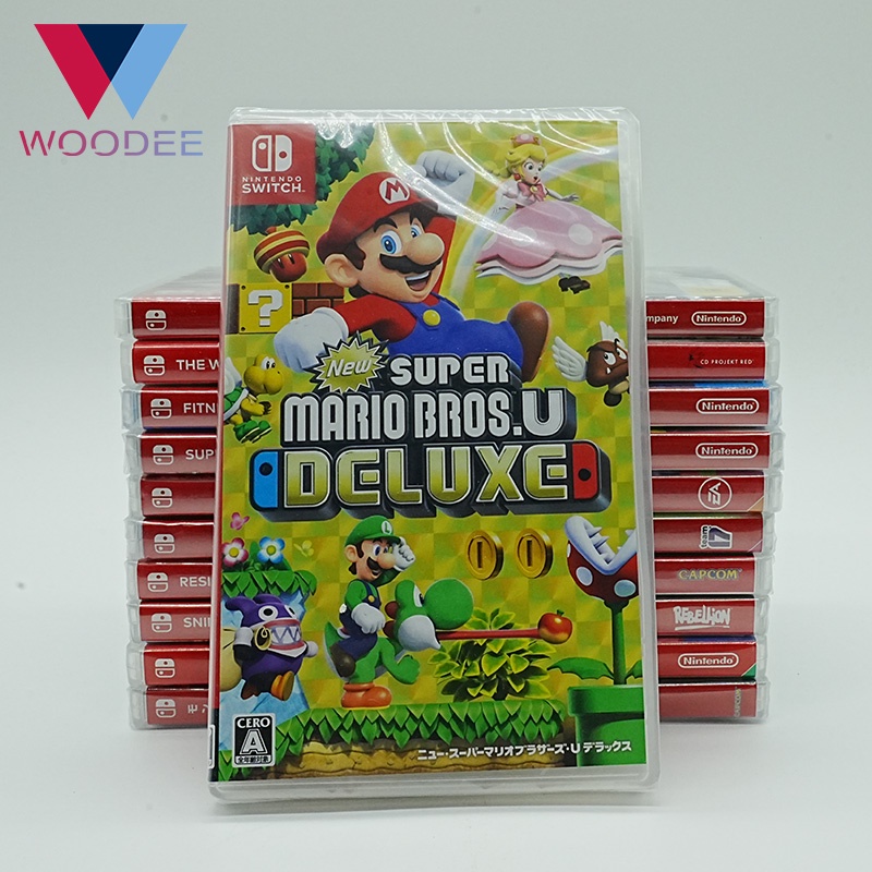 Nintendo Switch Super Mario Bros U Deluxe Cartucho Físico Games ...