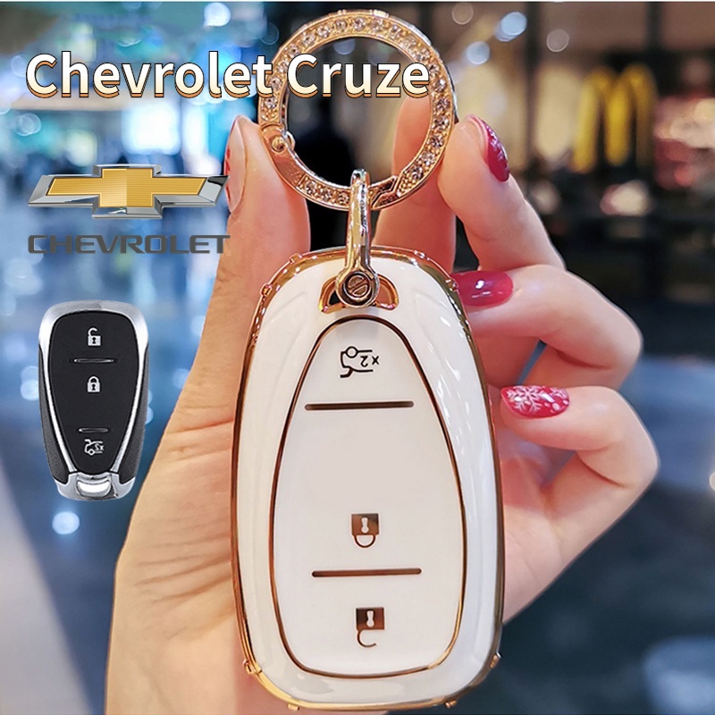 TPU Capa Para Chave De Carro Remoto Chevrolet Onix Equino Orlando Cruze ...