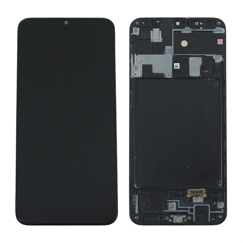 Tela Frontal Display Lcd Samsung Galaxy A20 Sm-a205g Preto | Shopee Brasil