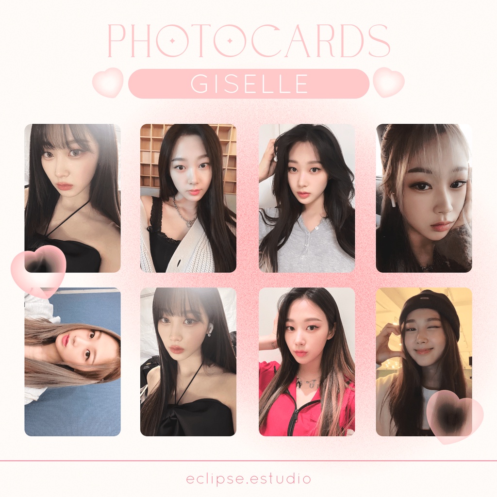 Giselle Photocard Fanmade | Aespa K-pop kpop | Shopee Brasil