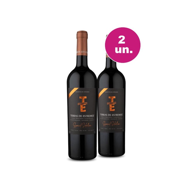 Kit 2 Terras de Estremoz Special Regional Alentejano Tinto | Shopee Brasil