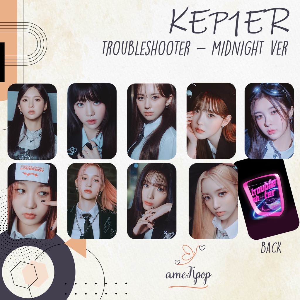 Kit Photocard Kep1er - Troubleshooter (Personalizado) | Shopee Brasil
