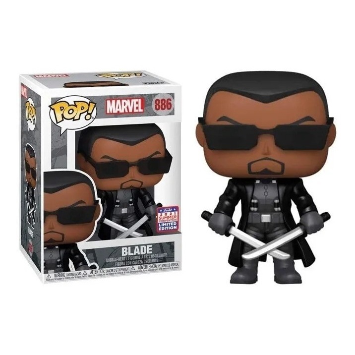 Funko Pop! Marvel Blade 886 + Nf | Shopee Brasil