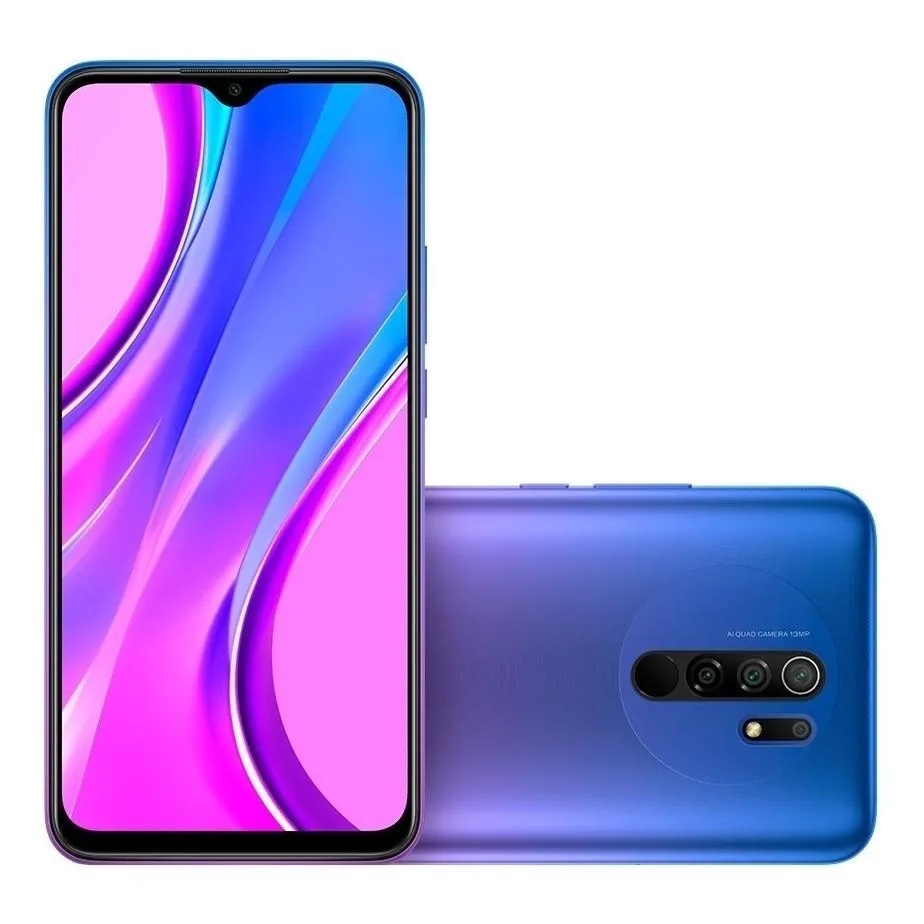 Xiaomi Redmi 9 (Global) Dual SIM 64 GB sunset purple 4 GB RAM - R$300 ...