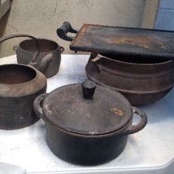 Panelas de Ferro Fundido Antigo | Shopee Brasil