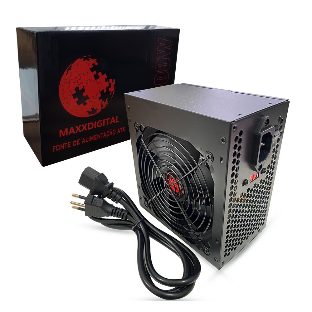Fonte De Alimentacao Computador Pc Cpu 500w 110v 230v Atx 5a | Shopee ...