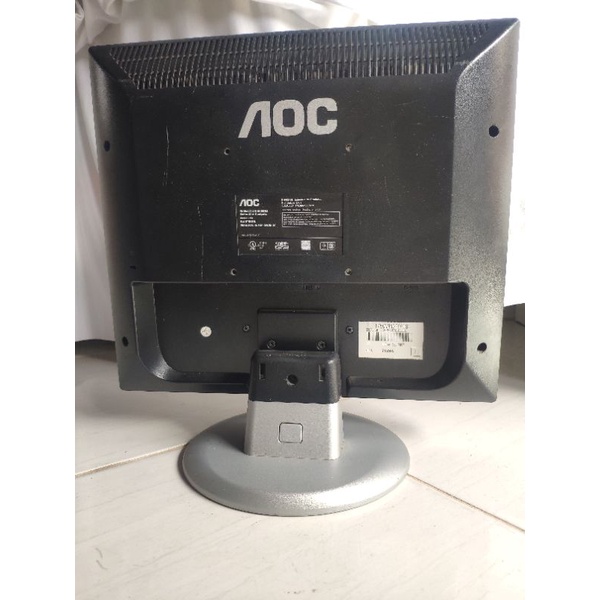 monitor aoc 17 712sa com autofalantes - Escorrega o Preço