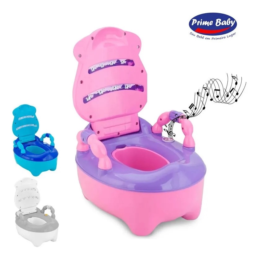 Troninho Infantil Pinico Fazendinha Musical Desfralde Prime | Shopee Brasil