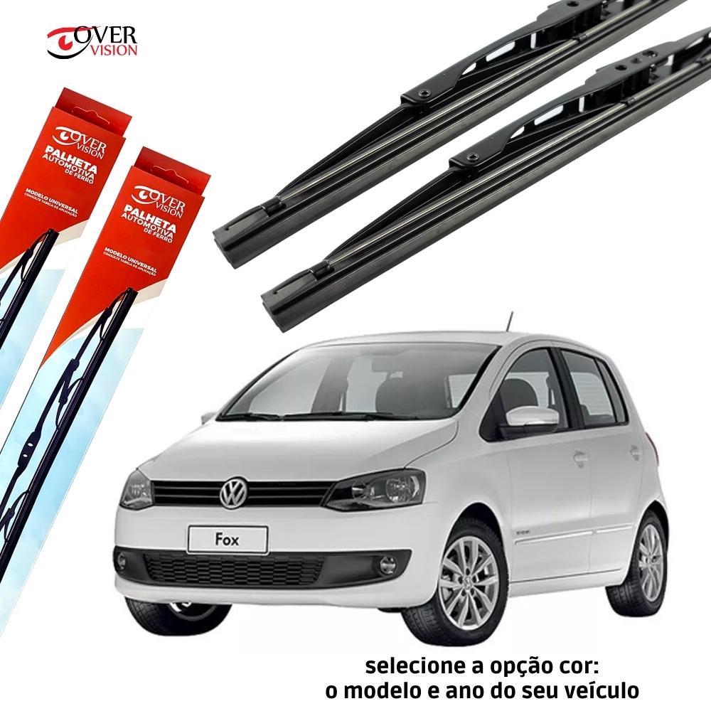 Par de Palhetas Limpadores de Para-brisa de Ferro do Volkswagen Fox ...