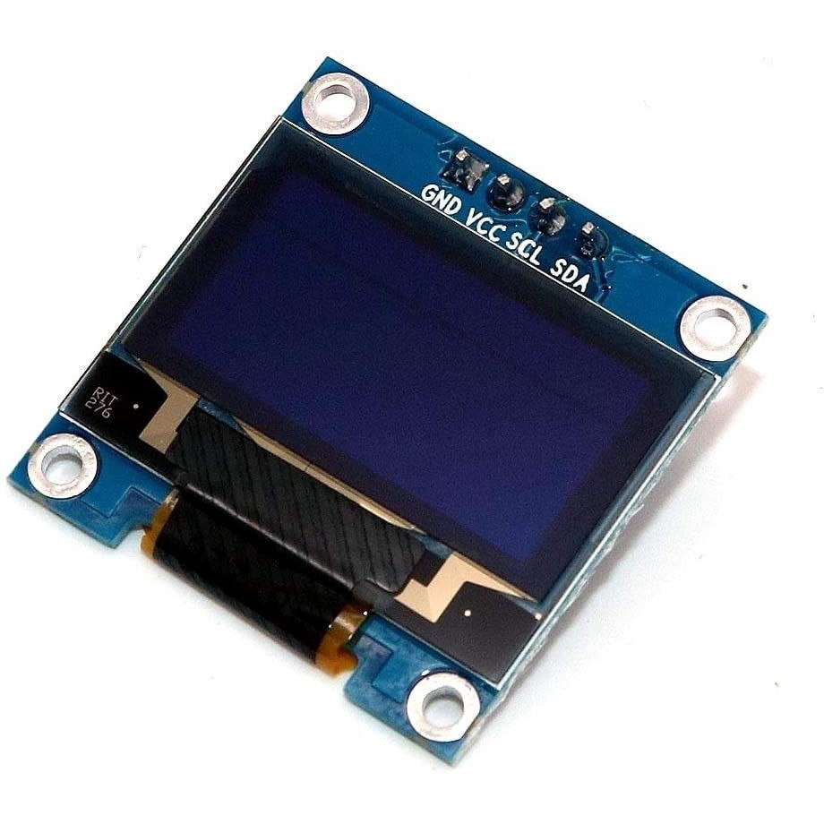 Display Oled 128x64 0 96 I2c 4 Pinos Branco Esp8266 Esp32 Shopee Brasil