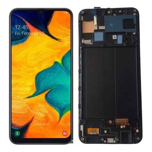 Tela Frontal Display LCD Touch Galaxy A50/ A30 OLED COM ARO | Shopee Brasil