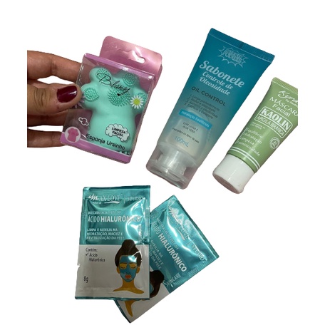 Kit Skin Care Azul Limpeza Profunda Rotina Completa Super Poderes - 5 ...