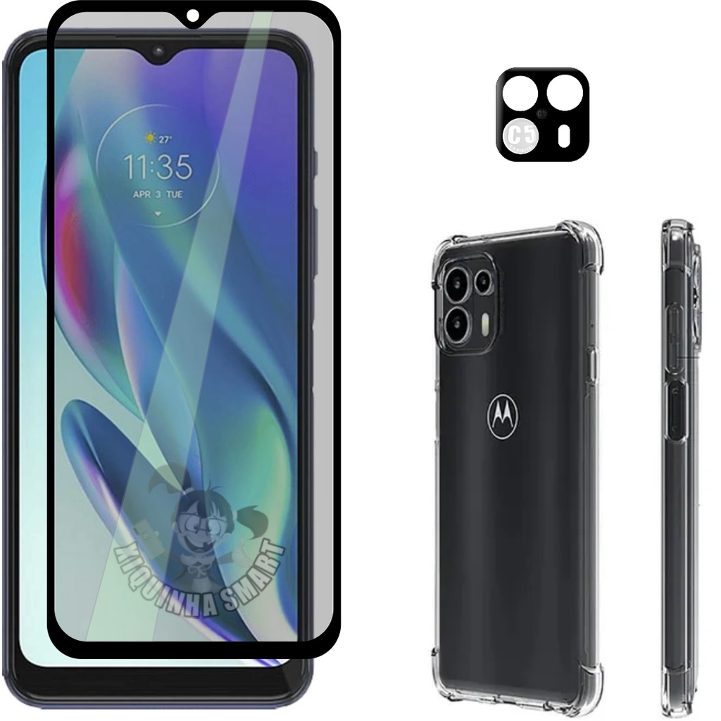 Kit Película Privacidade | Câmera 3D | Capinha Moto G50-5G | Shopee Brasil
