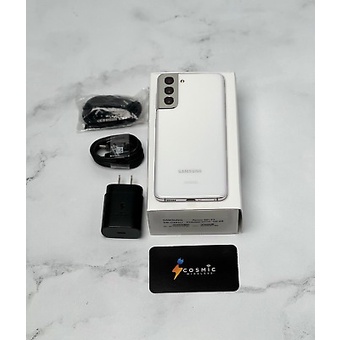 Samsung Galaxy S21 5G 128GB (SM-G991U) - (GSM) Unlocked - Phantom White ...