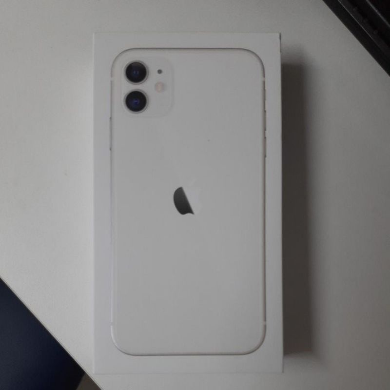 CAIXA VAZIA IPHONE 11 BRANCO 128GB ORIGINAL | Shopee Brasil