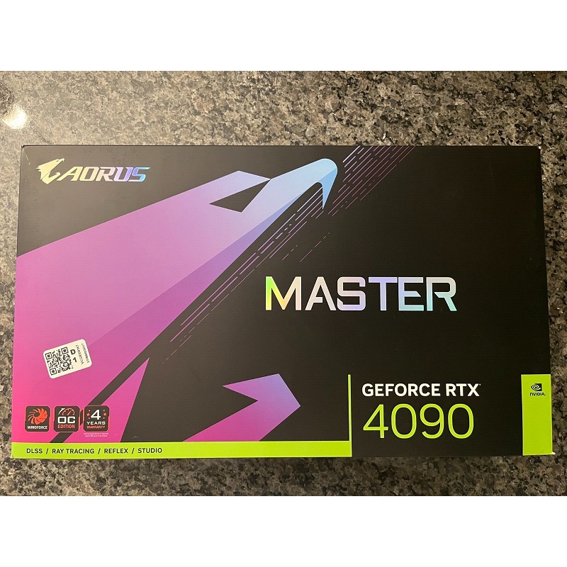 GIGABYTE AORUS GeForce RTX 4090 MASTER 24G Graphics Card | Shopee Brasil