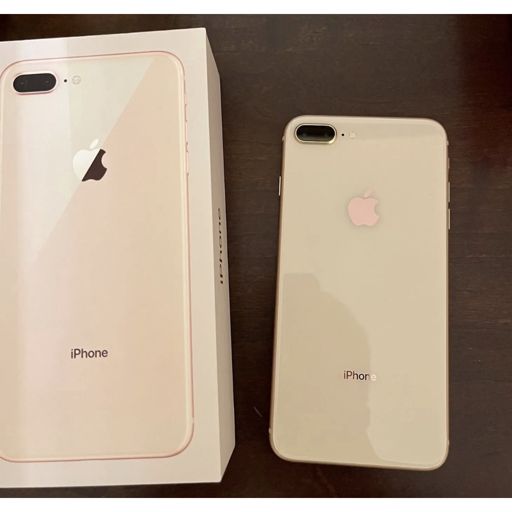 Apple iPhone 8 Plus - 64GB - Gold (Unlocked) A1897 (GSM) | Shopee Brasil