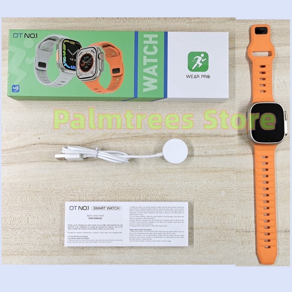 DT8 Ultra Smartwatch 2.0 " Screen Multitasking Bar NFC Temperatura ...