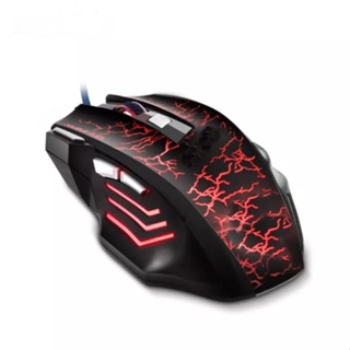 Mouse Gamer Profissional Led Rgb 3200 Dpi Mause Ley-a7 Lehmox | Shopee Brasil