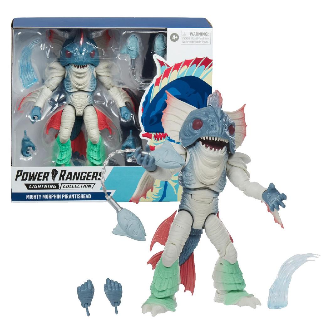 Boneco Power Rangers Figura Deluxe Pirantishead - Hasbro | Shopee Brasil