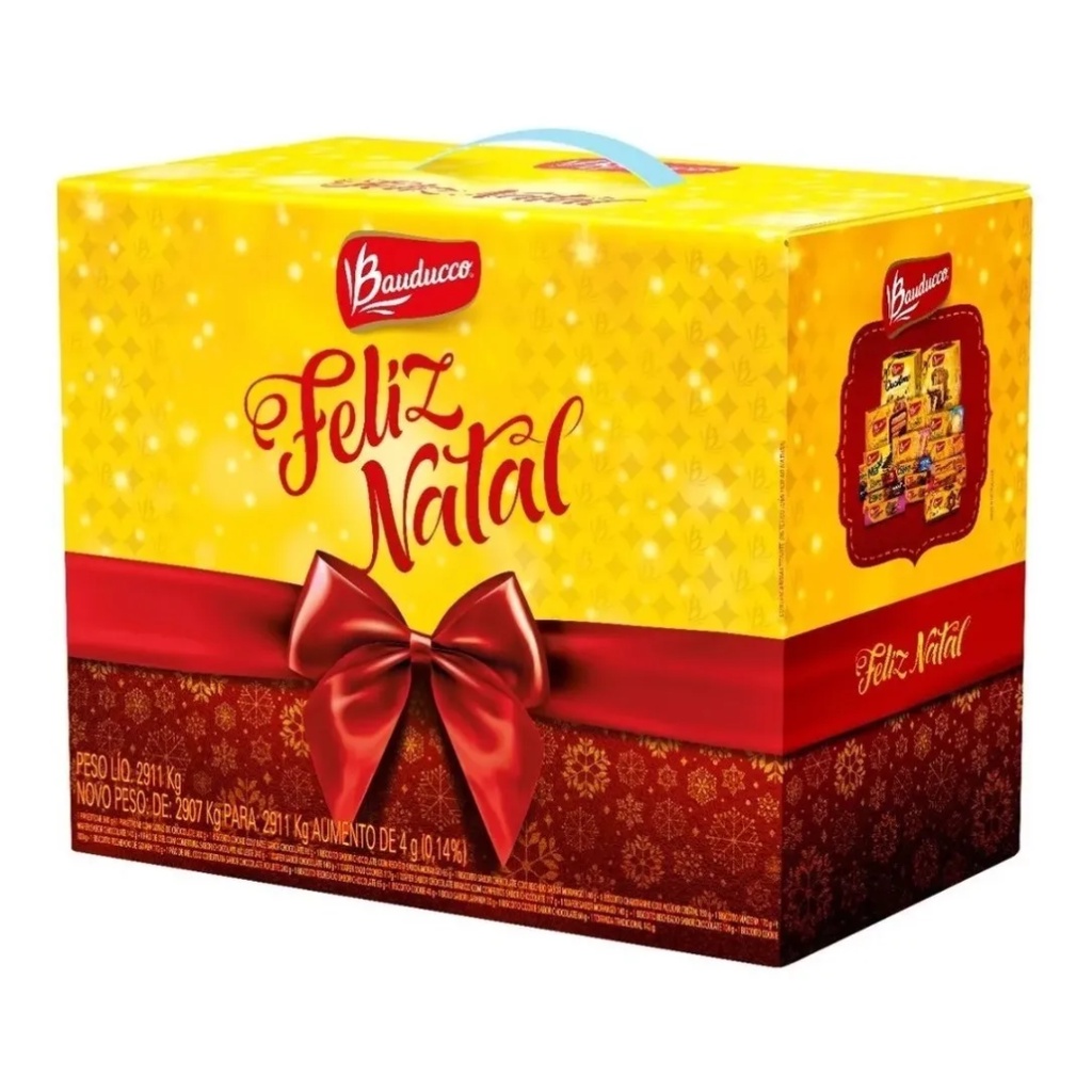 Cesta Completa Natal Grande Bauducco Exclusiva | Shopee Brasil