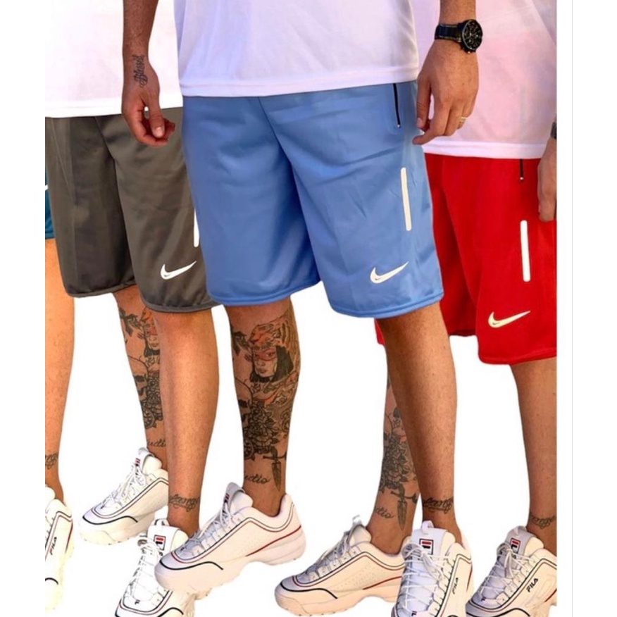 Kit 4 Bermudas Dry Fit Corrida - Modelo Premium | Shopee Brasil