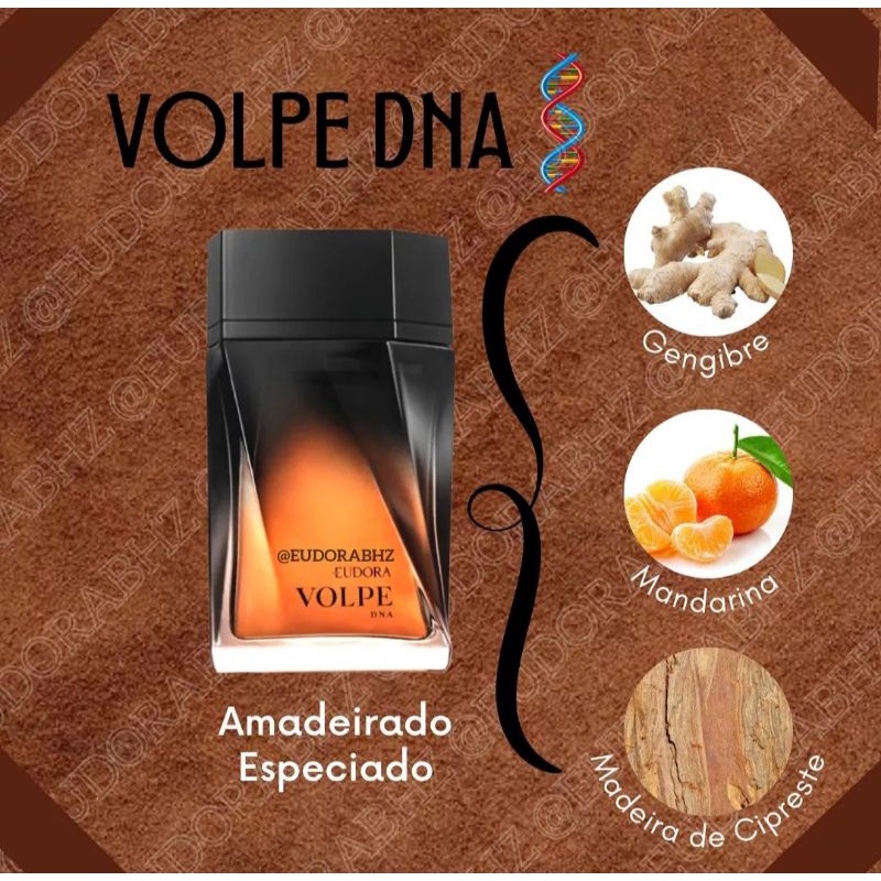 Volpe DNA Desodorante Colônia 100ml | Shopee Brasil