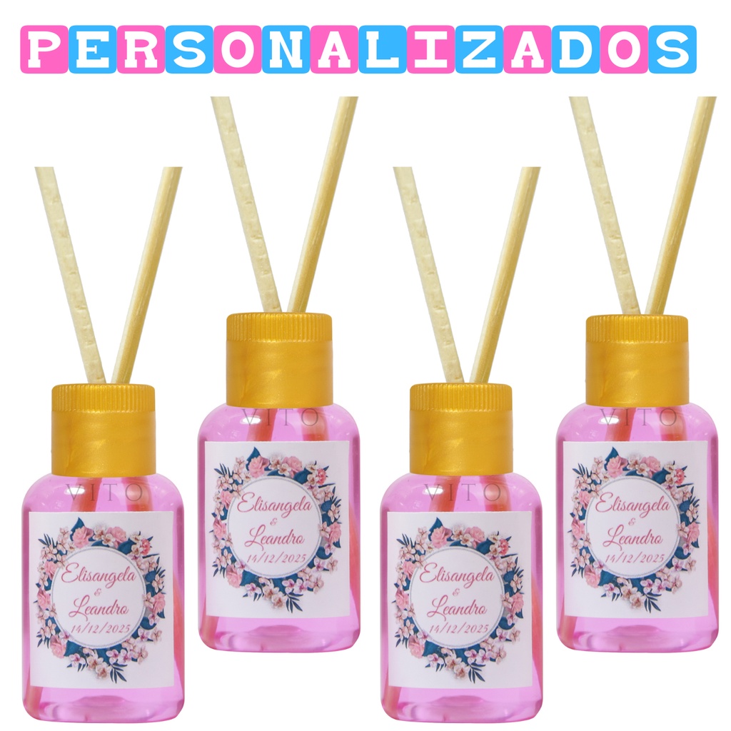 100 Mini Aromatizadores Brindes Para Casamento Formatura Bodas e lojas Personalizados | Shopee ...