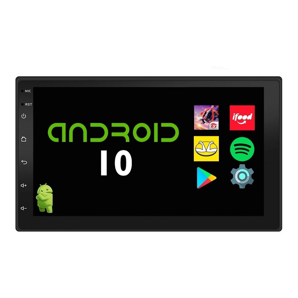 Central Multimidia Android 7 Polegadas Gps Usb Aux Bluetooth | Shopee ...