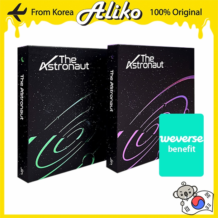 [WEVERSE / KTOWN4U] BTS JIN Single Album - The Astronaut - Faz a Boa!