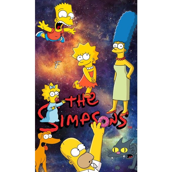Poster Os Simpsons tamanho A4 | Shopee Brasil