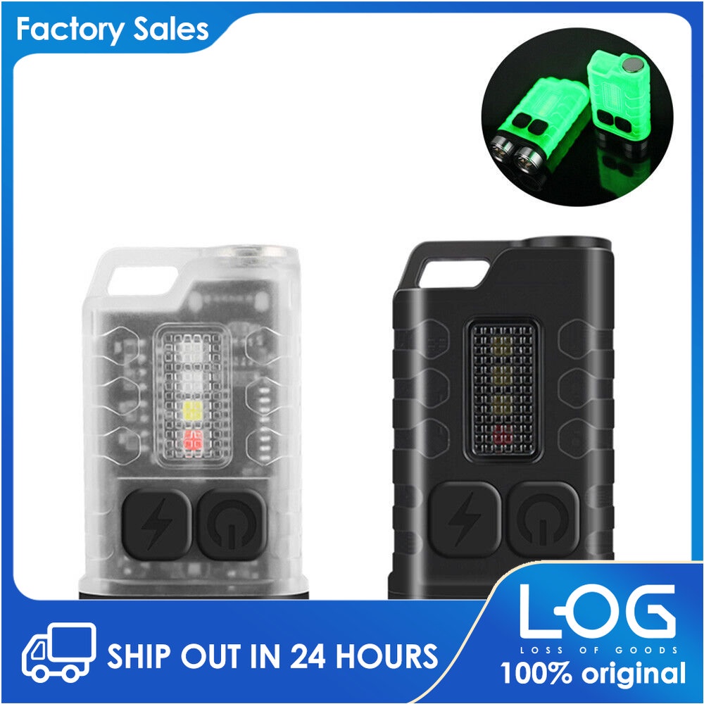 Novo BORUiT V3 Chaveiro LED Lanterna Portátil XPG Luz De Trabalho Tipo ...