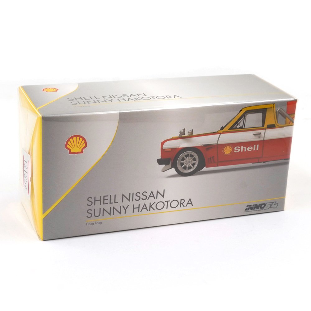 Inno64 IN64-HKT-SHELL 1/64 NISSAN SUNNY HAKOTORA Escala DIECAST De ...