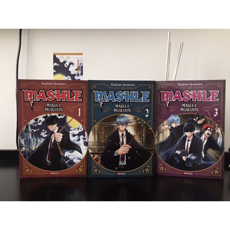 Mashle - Magia e Musculos - Volumes 1 ao 3 | Shopee Brasil