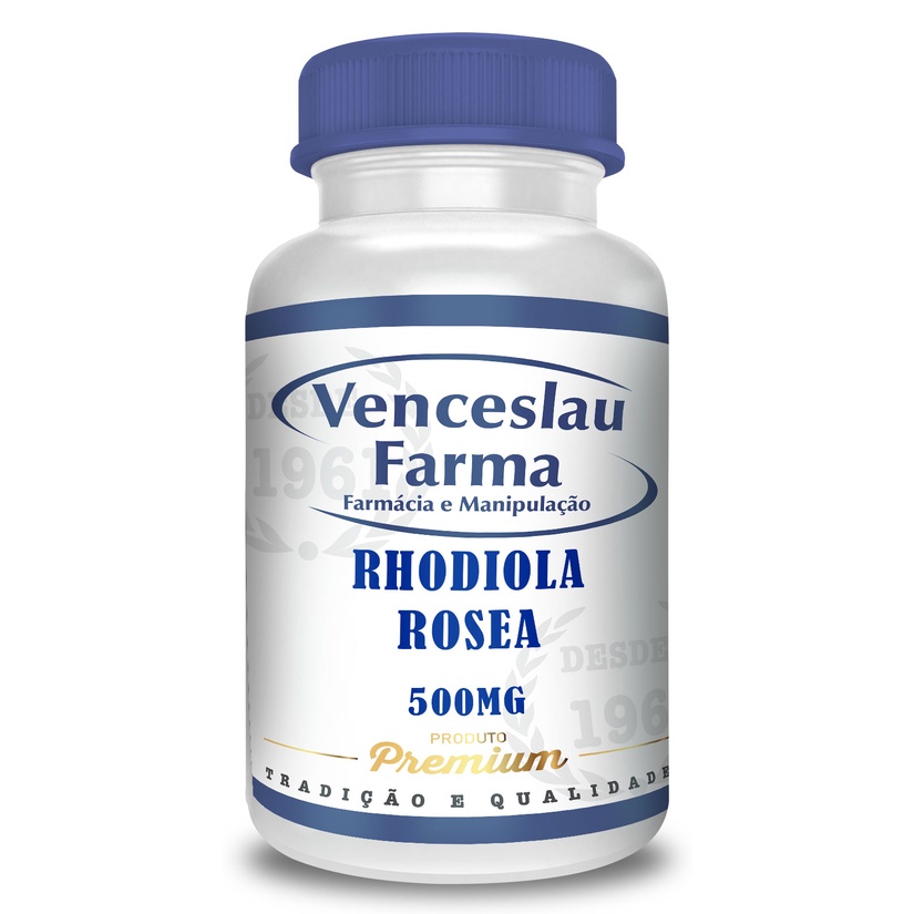 Rhodiola Rosea 500mg C/60 Capsulas | Shopee Brasil