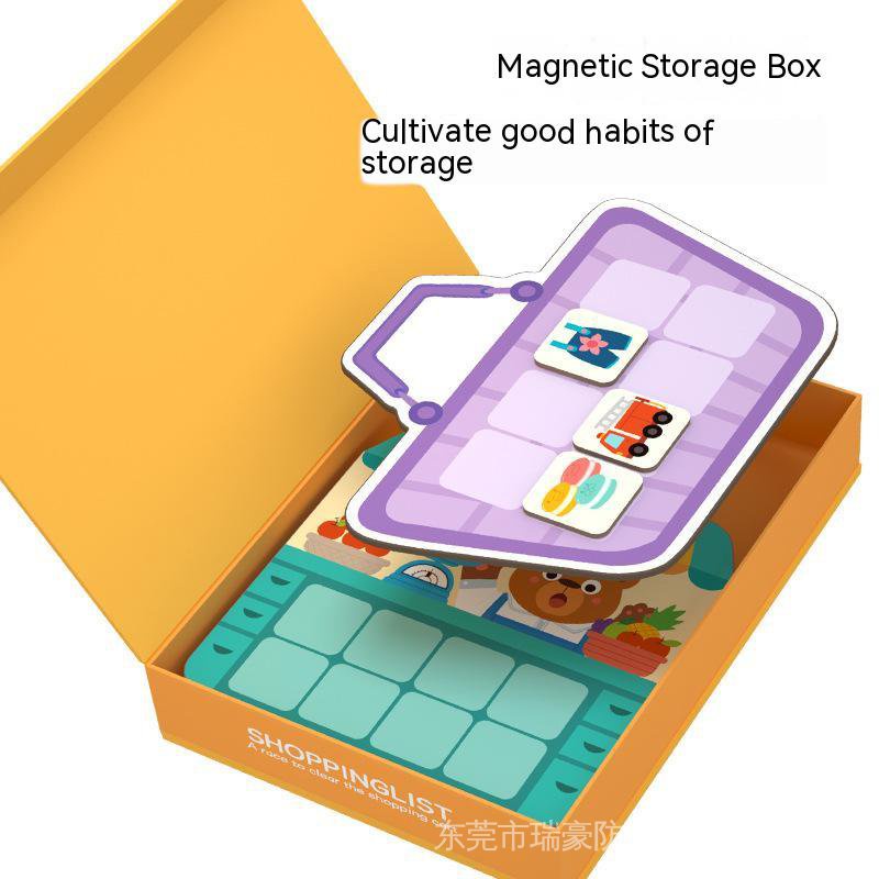 [Brinquedos Educativos Infantis Lista De Compras Jogo Puzzle Math Toys ...