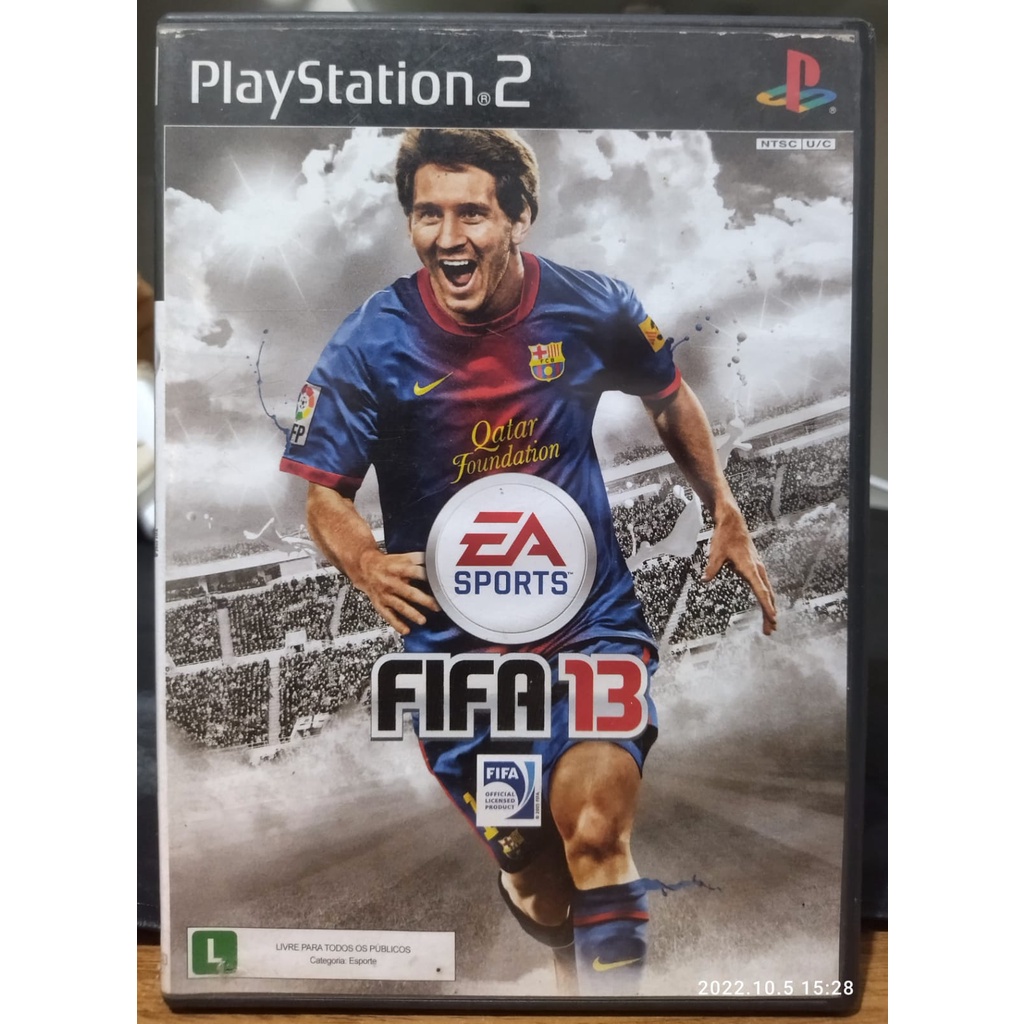 Jogo de PS2 Fifa 13 Original | Shopee Brasil