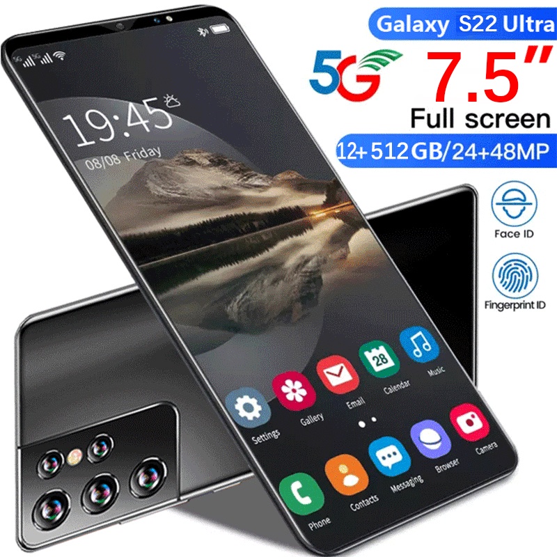 Original Galaxy S21 Ultra Smartphone 12GB + 512GB Telefone Celular De 7 ...