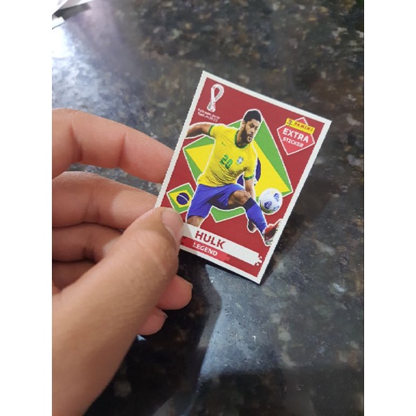 Figurinhas extra sticker legend PERSONALIZADA copa do mundo 2022 (NÃO ...
