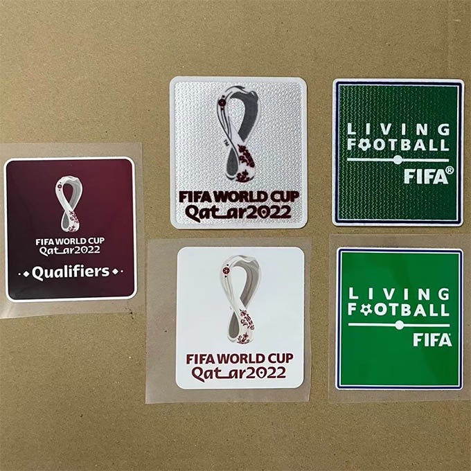 Flocking football patch 2022 World Cup FIFA patch | Shopee Brasil