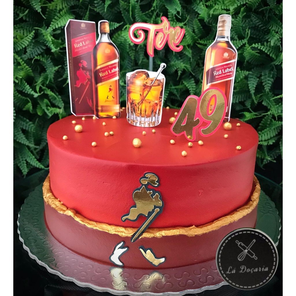 Topo de bolo personalizado, tema: Bebida | Shopee Brasil