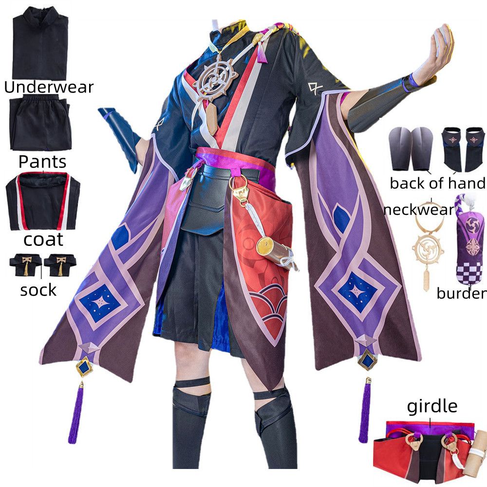 Genshin Impact Scaramouche Cosplay Outfit Game Suit Anime Genshin ...