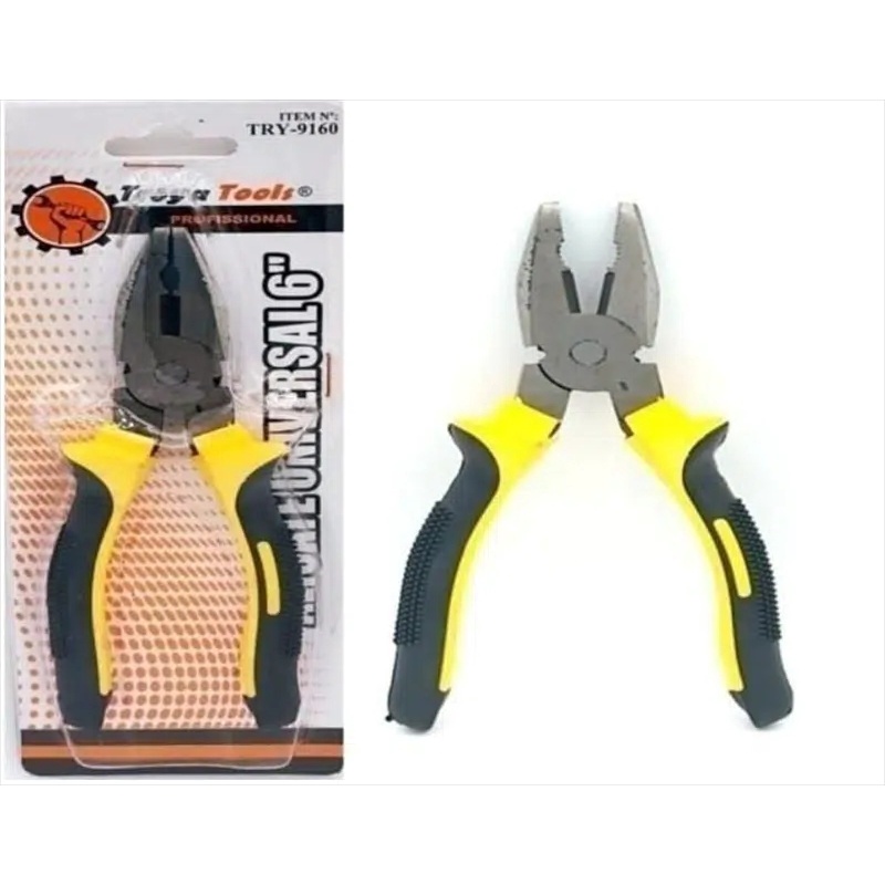 ALICATE UNIVERSAL 6, DE METAL | Shopee Brasil