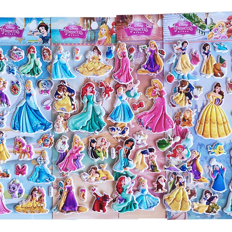 Disney Snow White Elsa Crystal Sticker Papel Adesivo | Shopee Brasil