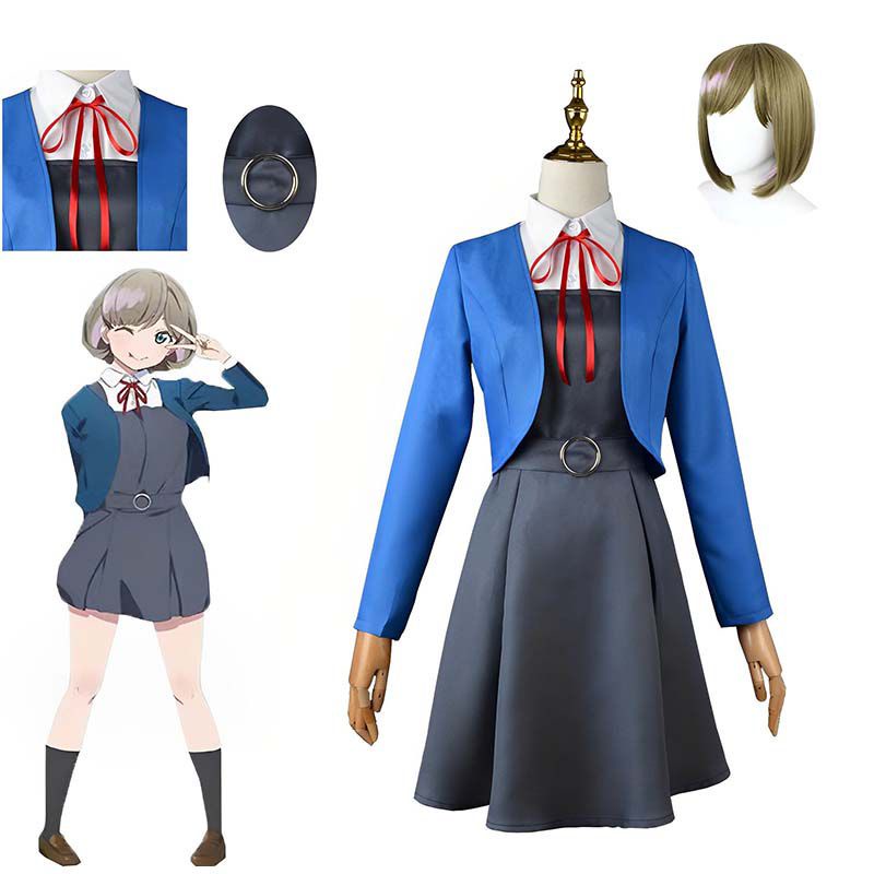 Lovelive Liella Shibuya Kanon Anime School Uniform Lolita Dress Cosplay ...