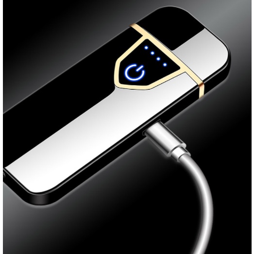 Isqueiro USB Recarregável eletrônico rechargeable acendedor esqueiro ...