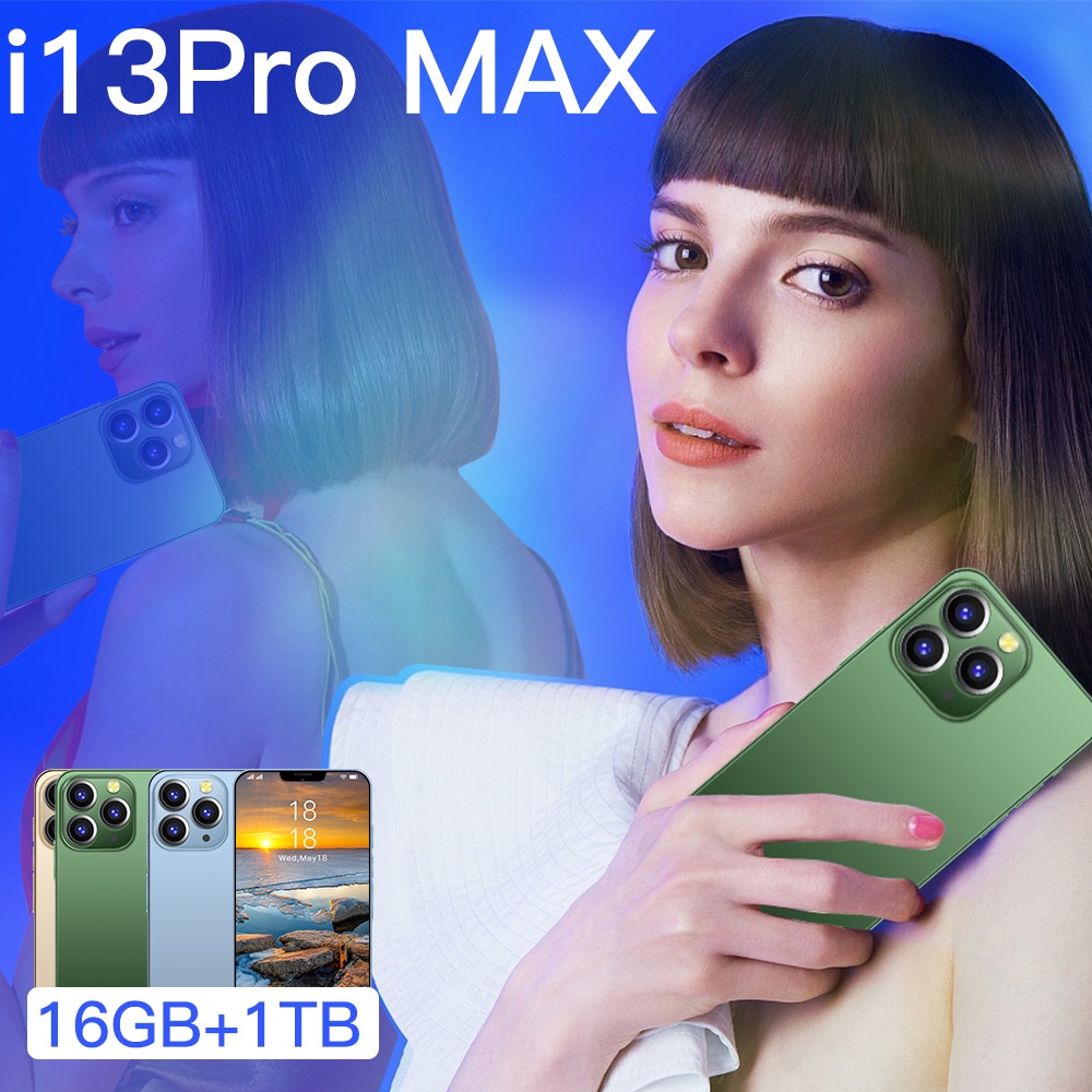 Smartphone Android I13 Pro Max 6.7 Polegadas 16GB + 1TB | Shopee Brasil