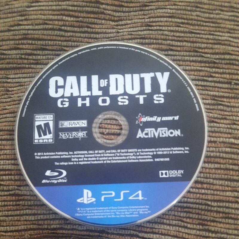 Jogo call of Duty Ghosts Mídia Fisica. | Shopee Brasil