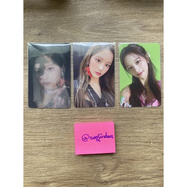 NMIXX Sullyoon photocard ad mare | Shopee Brasil